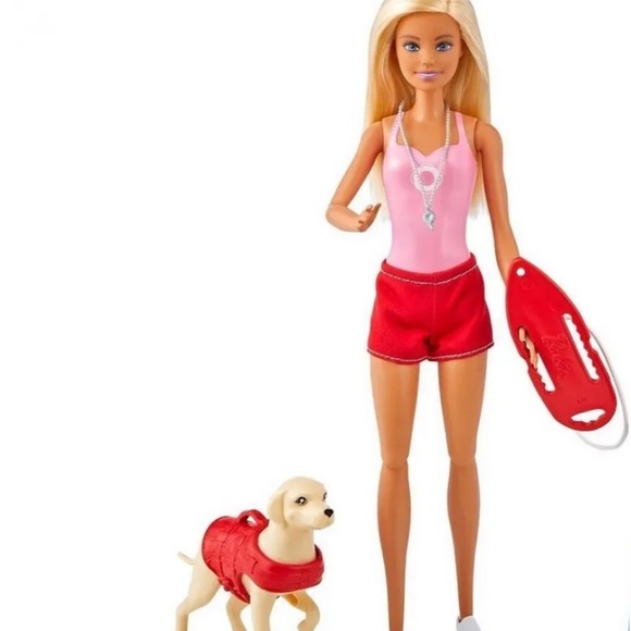 Barbie | Toys | New Barbie Lifeguard Playset With Coordinating Ken Doll ...